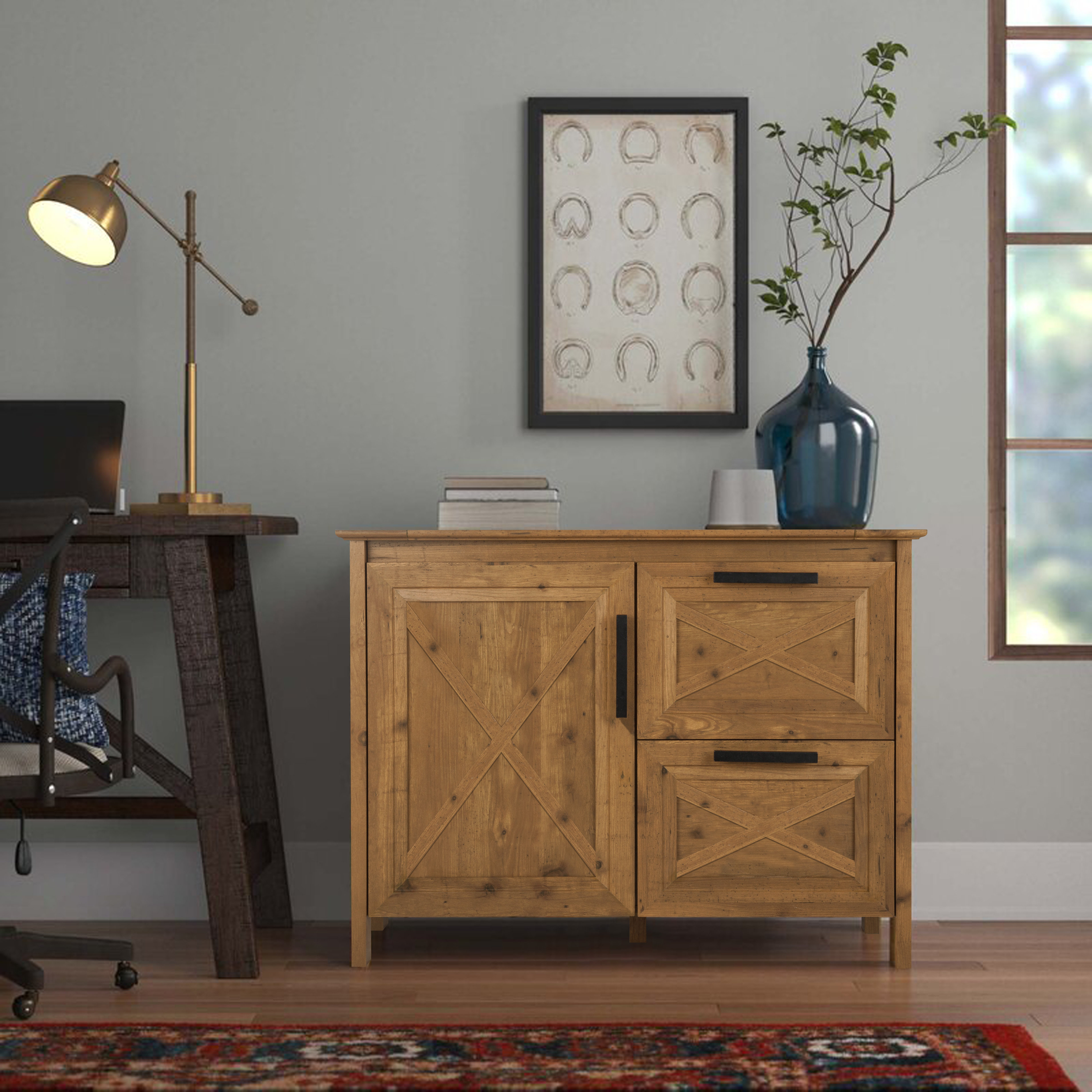 Laurel Foundry Modern Farmhouse® Tellier 2-Drawer Lateral Filing ...