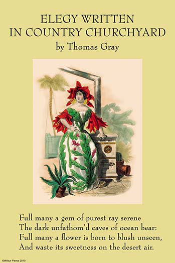 Buyenlarge Elegy Written in a Country Churchyard by Thomas Gray ...