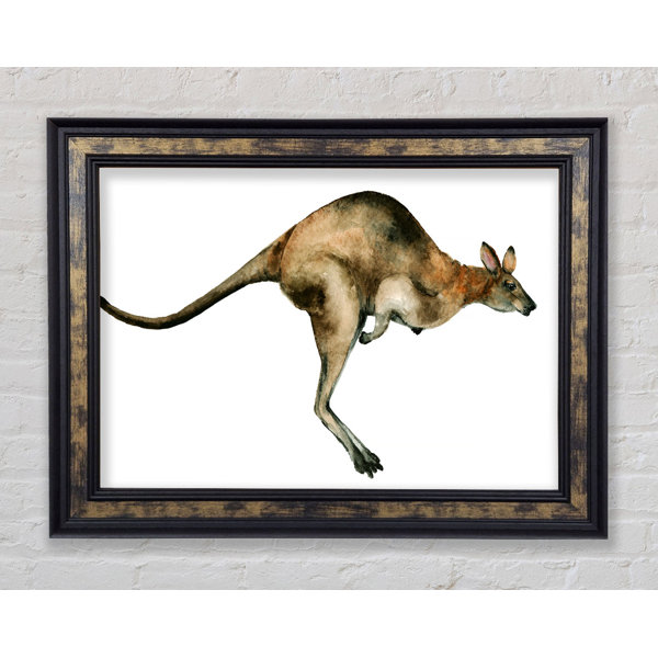 Gracie Oaks Kangaroo Hop - Single Picture Frame Art Prints | Wayfair.co.uk