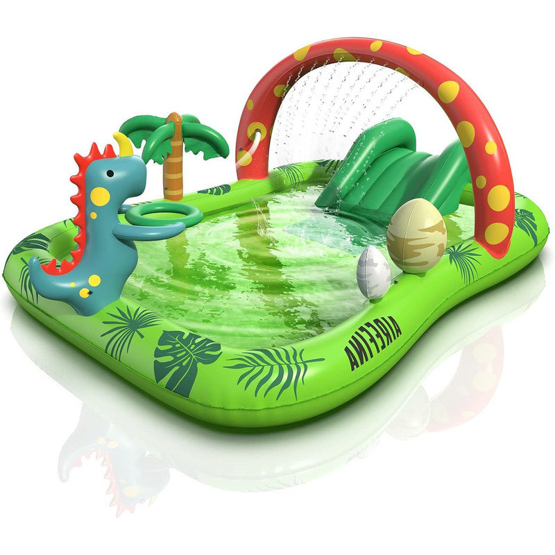 JASODI Inflatable Kids Pool,Inflatable Play Centre Kiddie Pool with ...