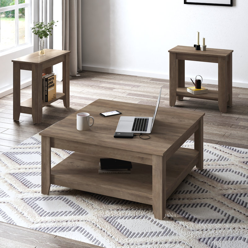 Lark Manor Weddel Basilico Coffee Table with Storage & Reviews ...