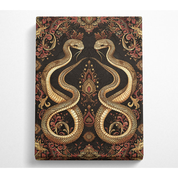 Bright Star Snakes - Single Picture Frame Art Prints on Canvas ...