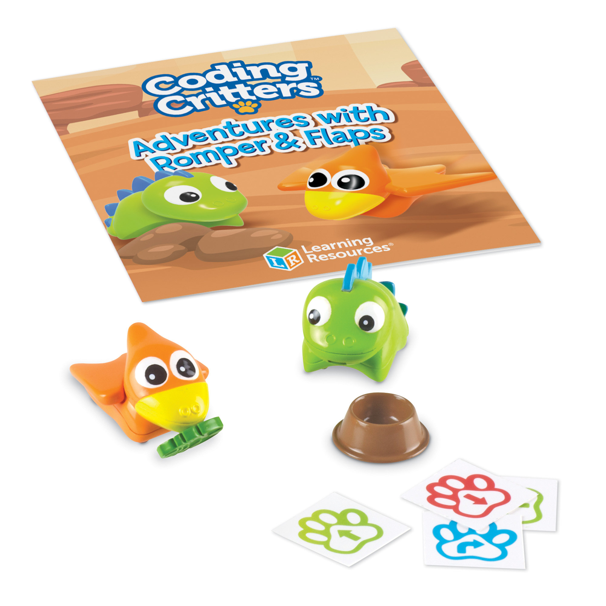 Learning Resources Coding Critters Pair-a-Pets: Romper and Flaps | Wayfair