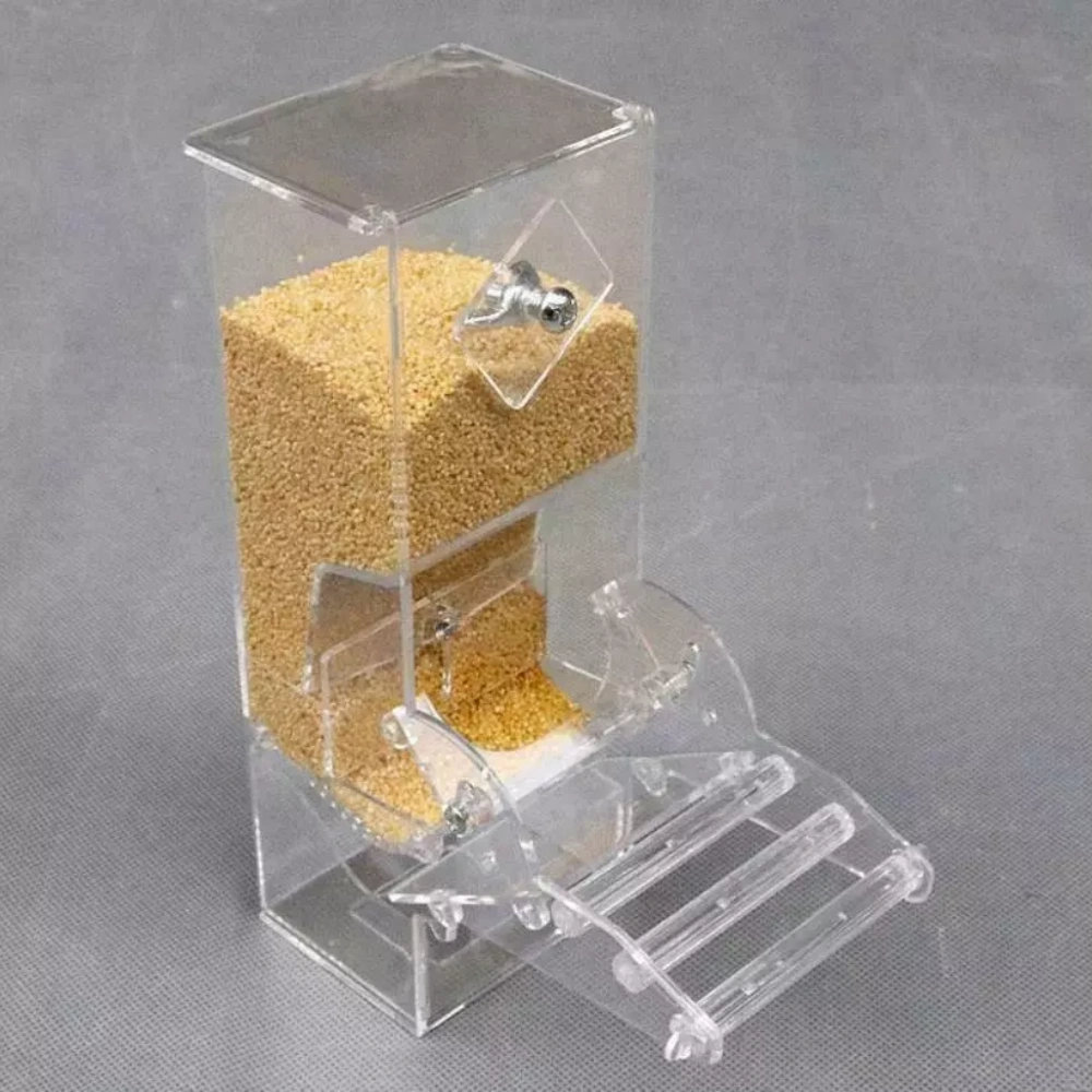 Wrought Studio Bird Auto Food Feeder Pigeons Parrot Starling Pet Birds ...