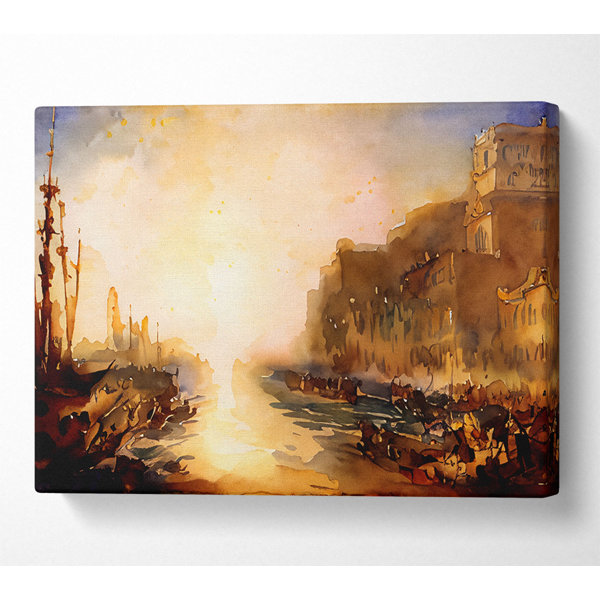 ClassicLiving Joseph Mallord Turner Regulus - Wrapped Canvas Art Prints ...