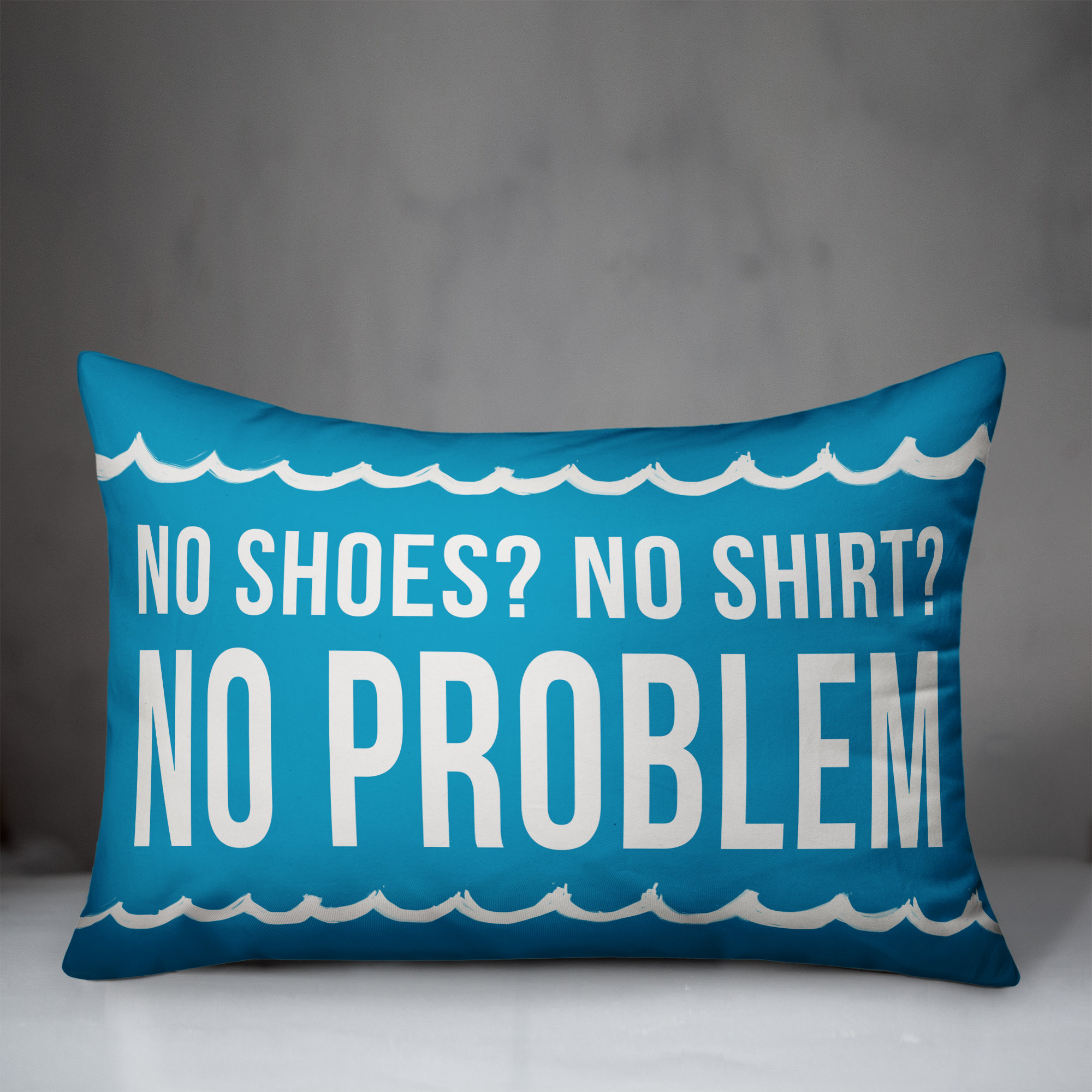 Designs Direct Creative Group Linus Welcome to the Pool Outdoor Lumbar ...