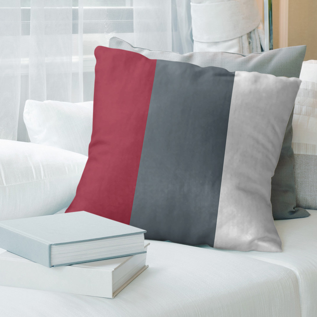 ArtVerse Washington Pullman Suede Pillow | Wayfair
