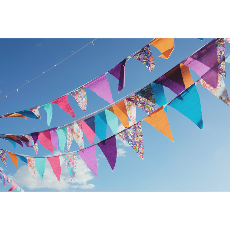 Latitude Run Shianne Summer Festive Colorful Bunting by SewcreamStudio ...