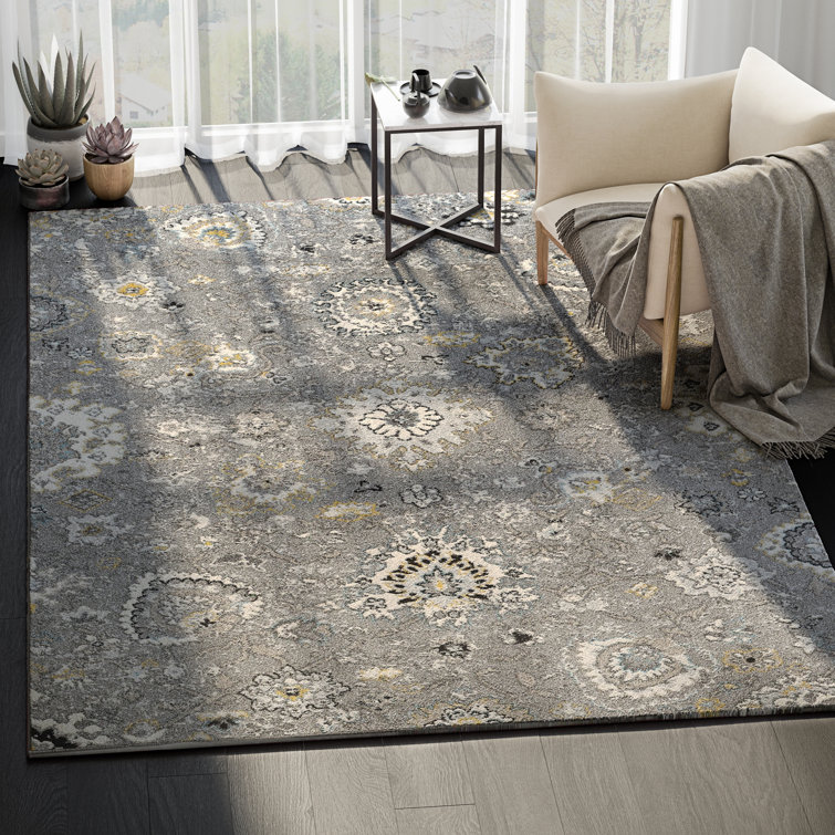 Bungalow Rose Skopelos Power Loom Rug | Wayfair