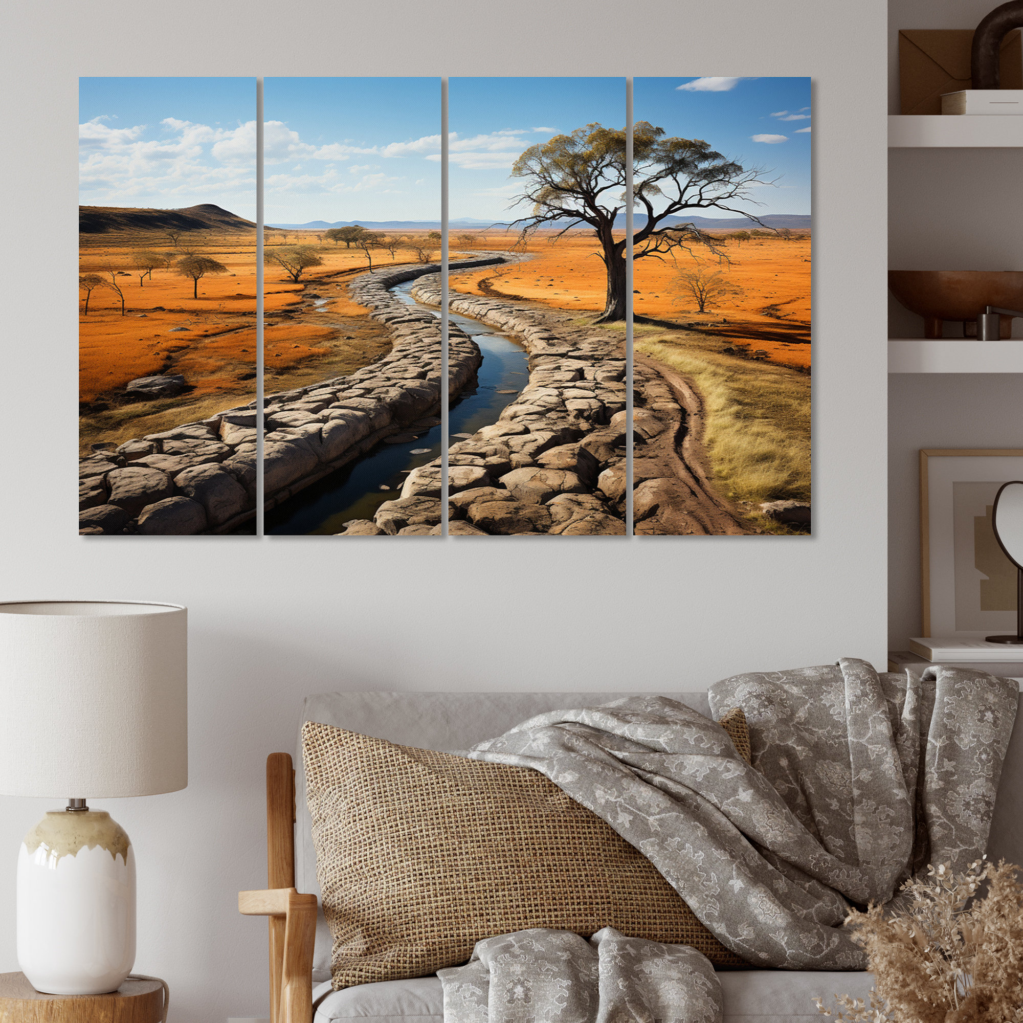 Union Rustic Landscape Australia Outback Spectrum IV - Landscapes Wall ...