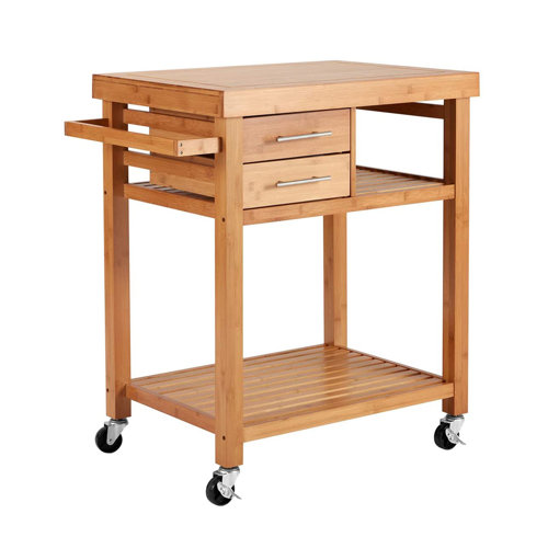 Bamboo Kitchen Islands & Carts You'll Love | Wayfair