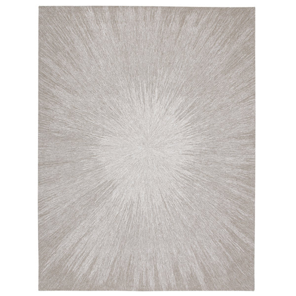 Ivy Bronx Faustus Micro-Loop Hand Tufted Wool And Cotton With Latex ...