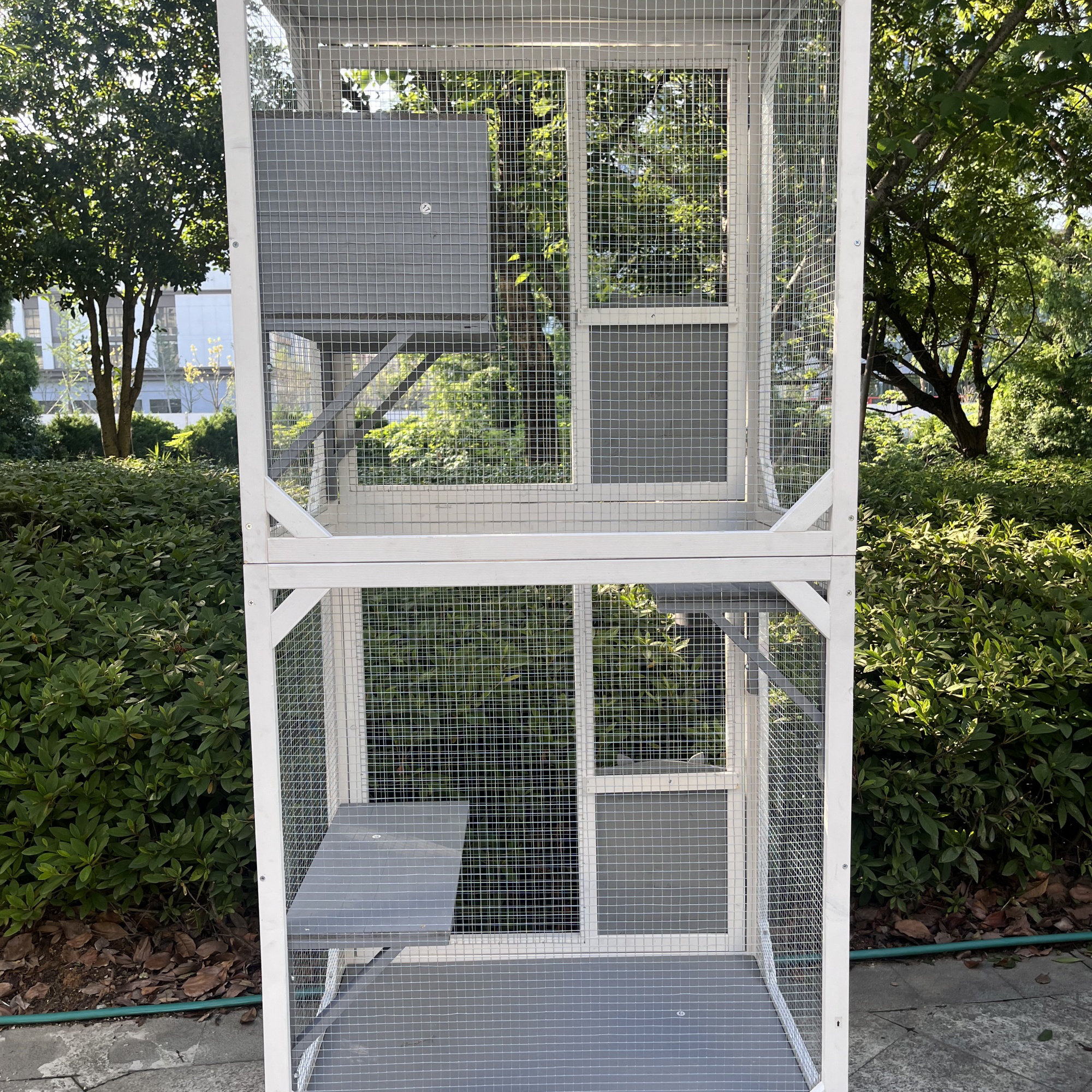 Corrigan Studio® Outdoor Indoor Cat Pet Climbing Rack Play Cage Lovely ...