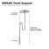 Kohler Purist Suspend Ceiling-Mount Kitchen Faucet Kit | Wayfair
