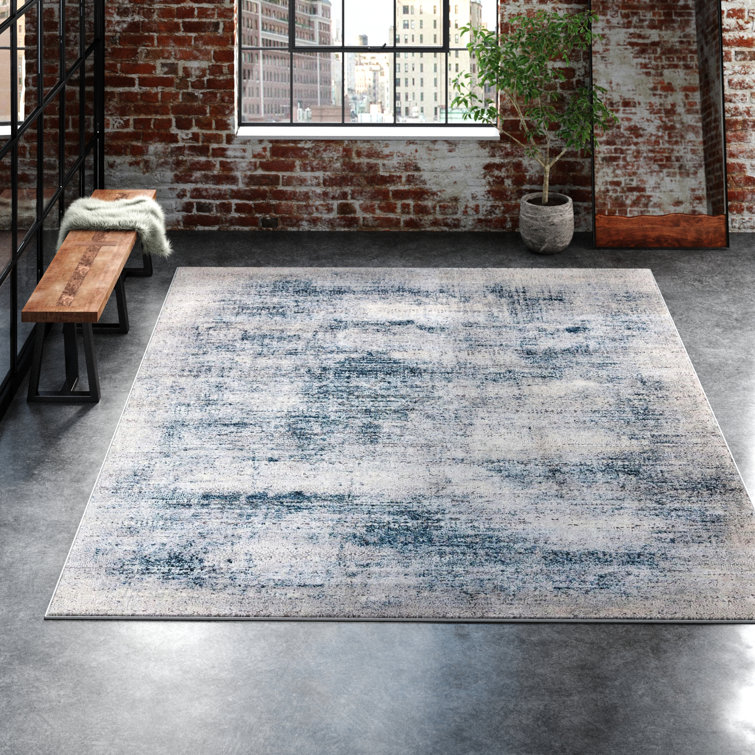 Trent Austin Design® Joao Blue/White Area Rug & Reviews | Wayfair