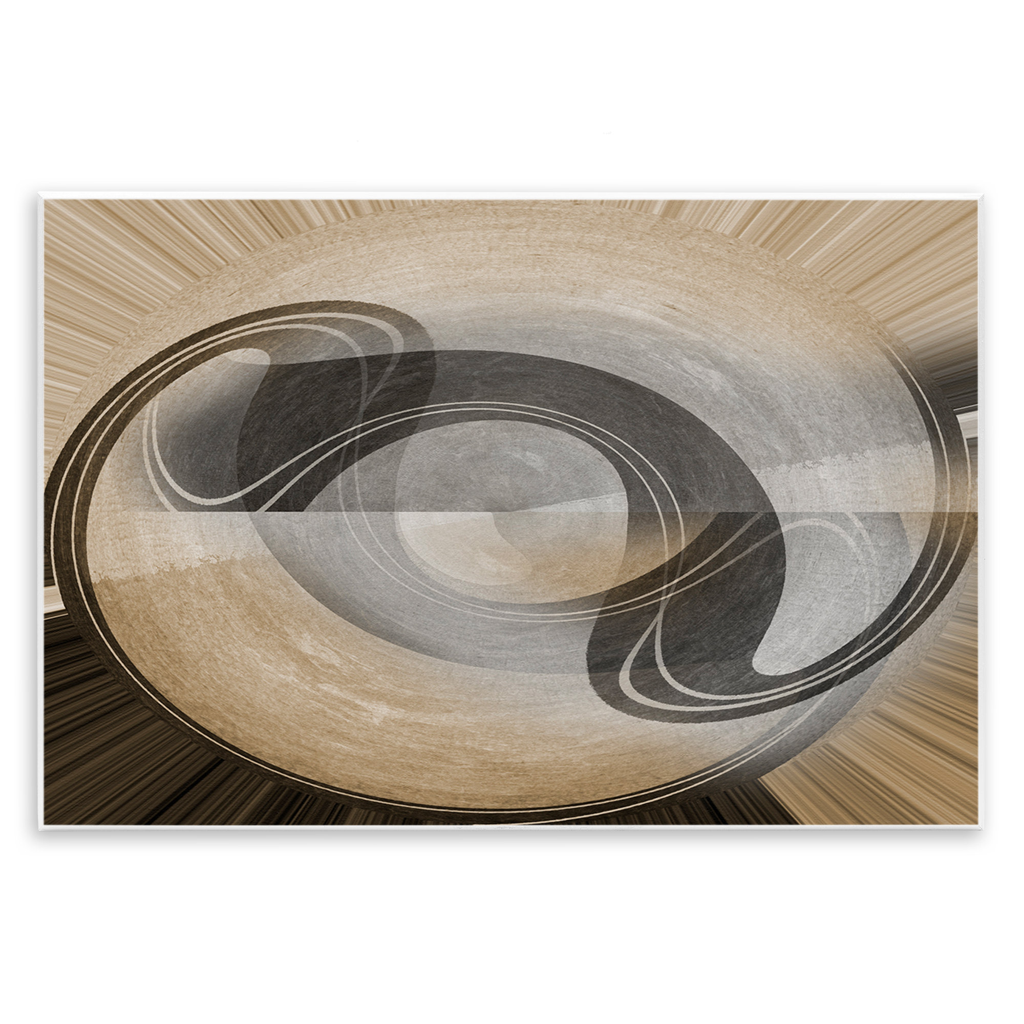 Dakota Fields Curved Swoop Shape Wall Plaque Art by Noah Bay | Wayfair