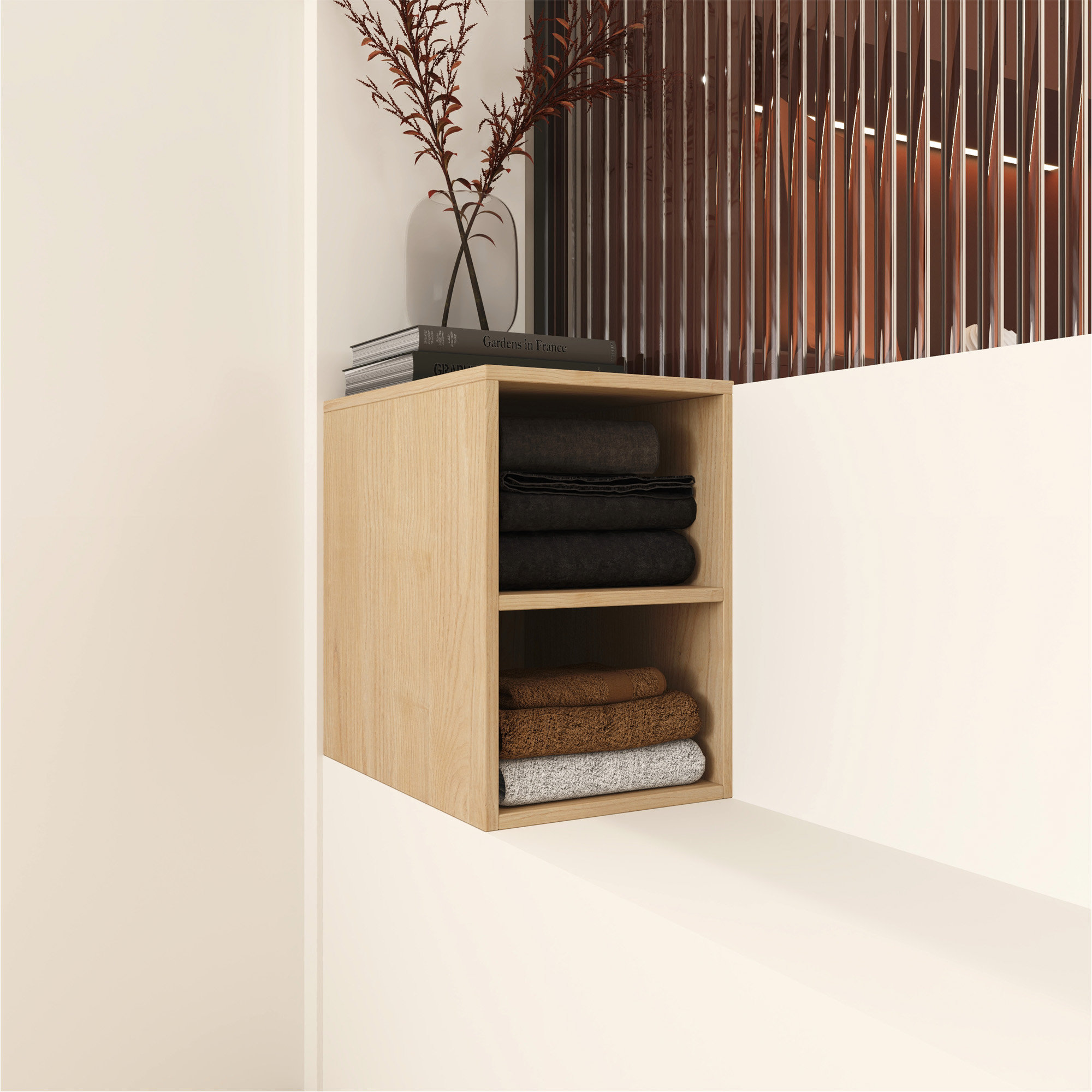 Hokku Designs Versatile Wall-Mounted Storage Shelves For Multiple ...