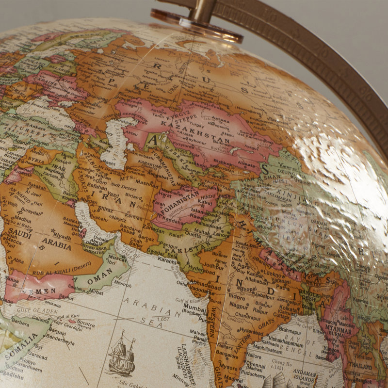 Red Barrel Studio® 12'' Traditional Globe & Reviews | Wayfair