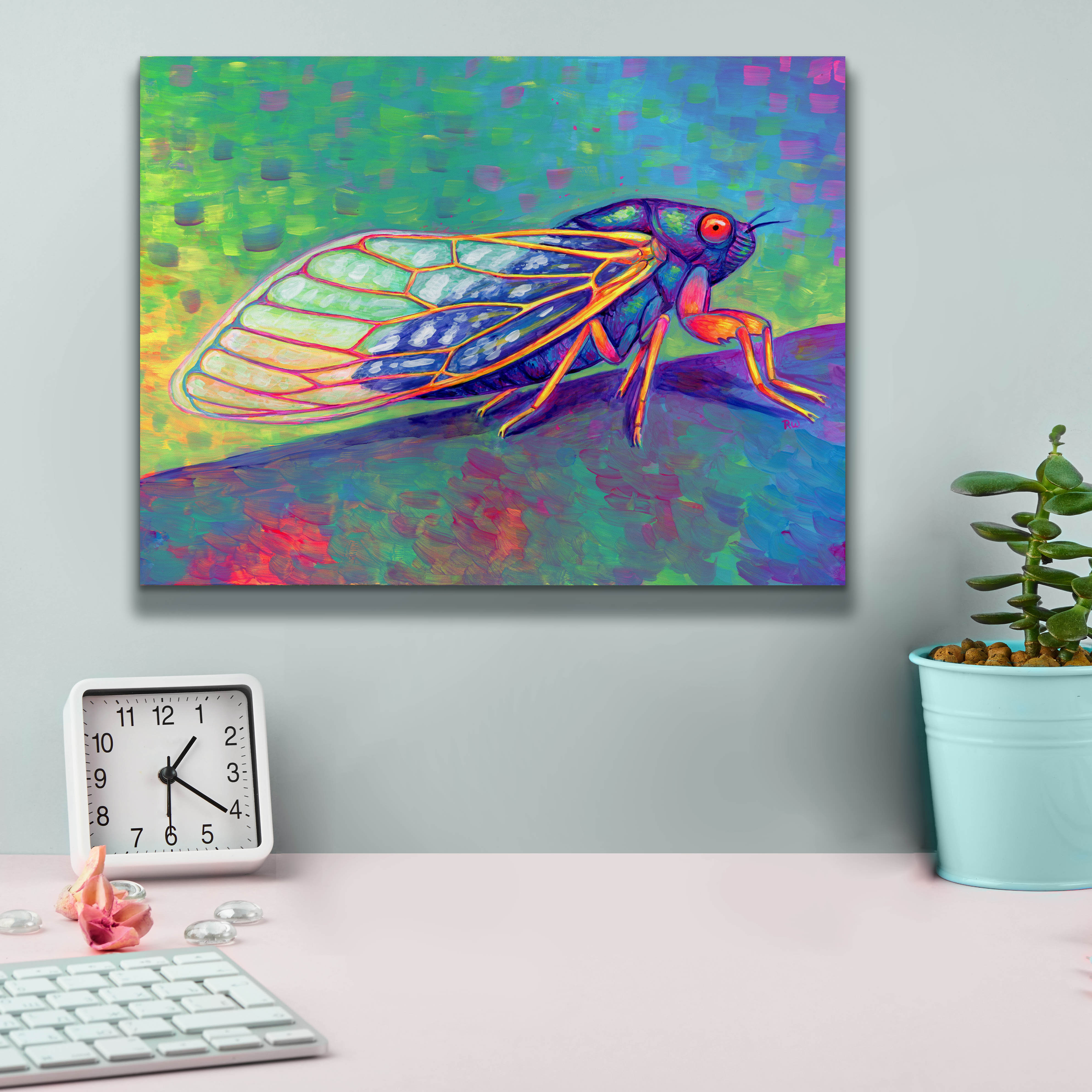 cicada artwork