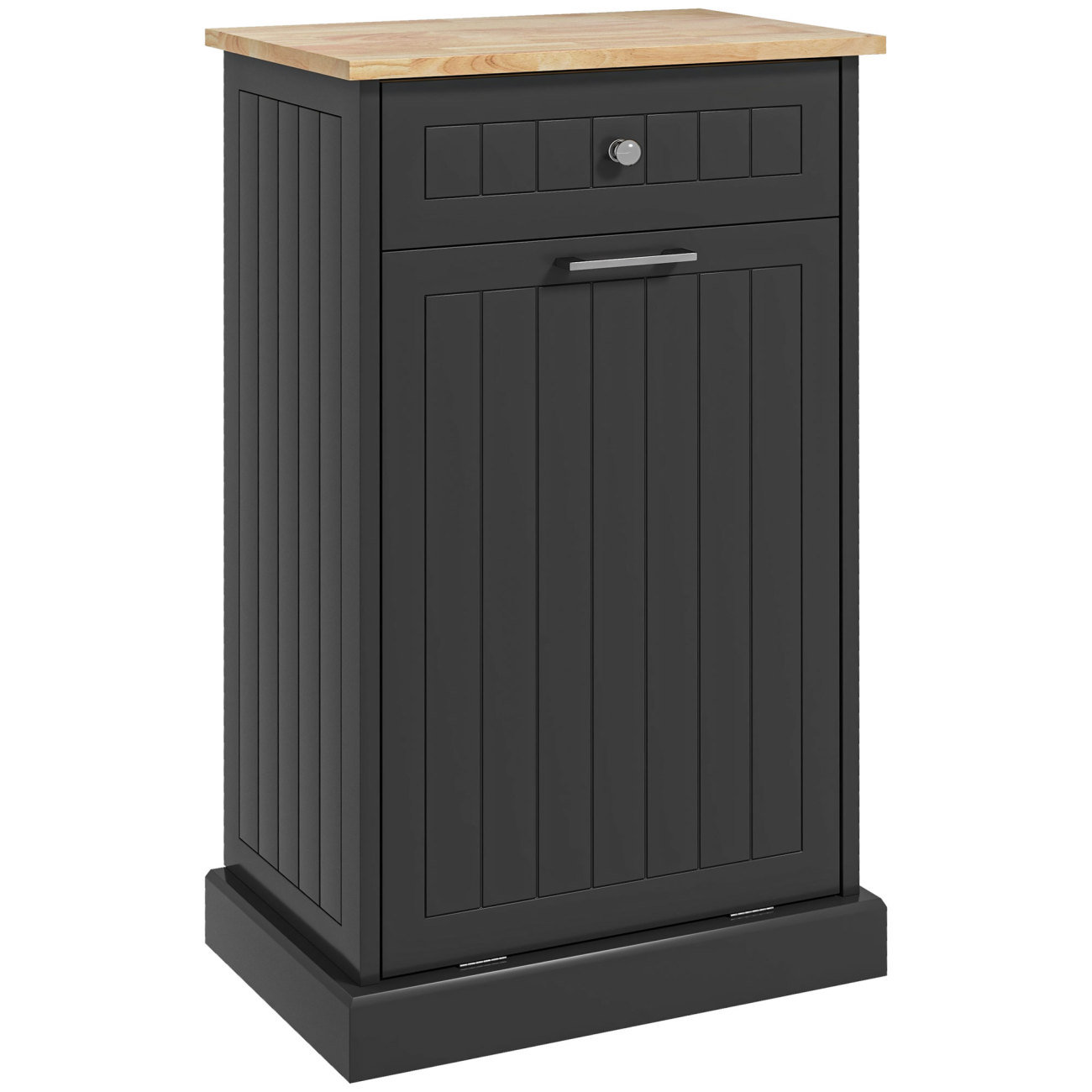 Winston Porter Kitchen Tilt Out Trash Bin Cabinet Free Standing ...