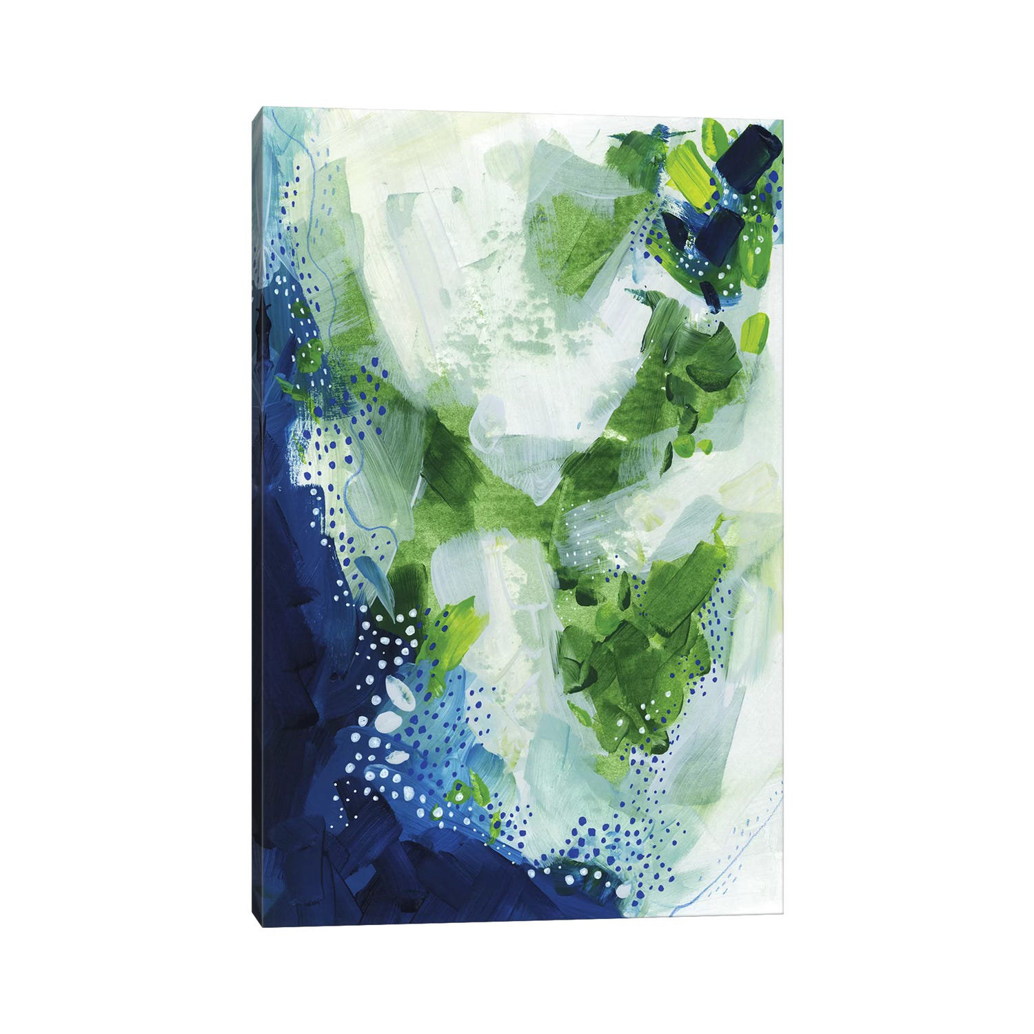 East Urban Home Interlude: Nature Abstract - Wrapped Canvas Print | Wayfair