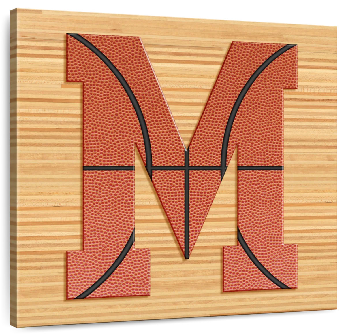 Ebern Designs Tergel Basketball Letter M - Wayfair Canada