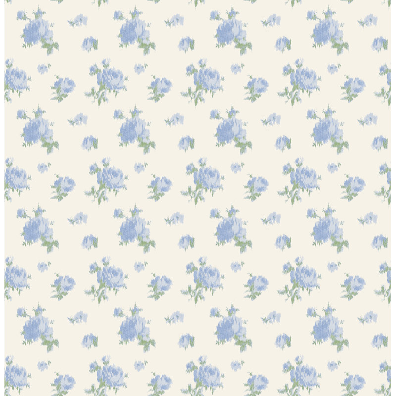 LoveShackFancy Rose Small Print 33' L x 20.5" W Wallpaper Roll ...