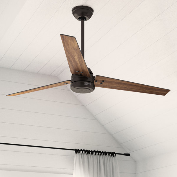 Hunter Fan Hunter 60 inch Cassius ENERGY STAR® Damp Rated Ceiling Fan ...