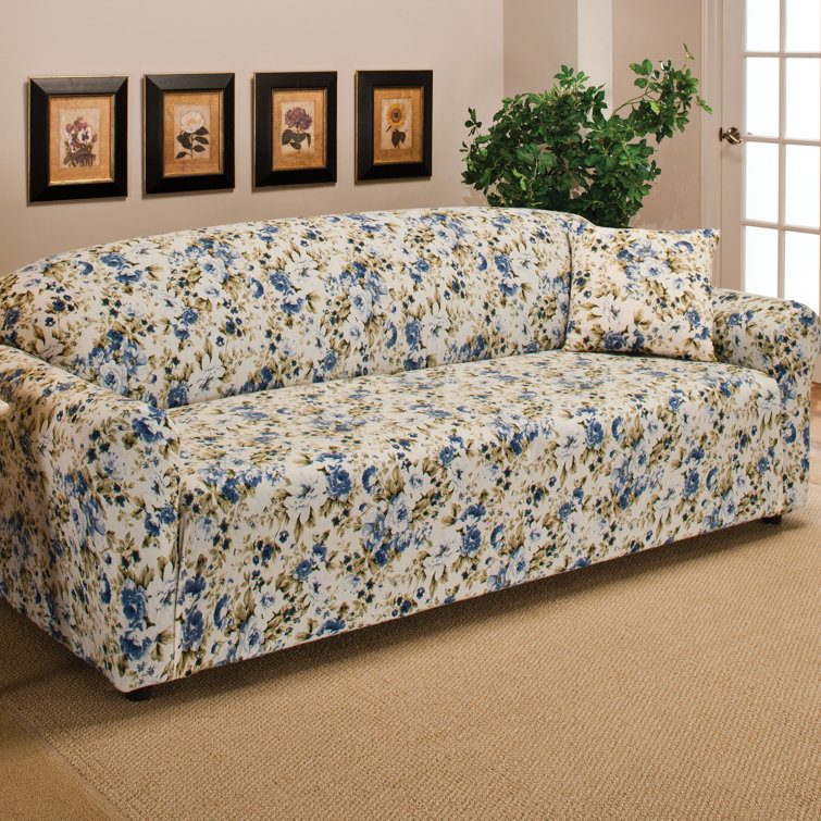 Madison Home Box Cushion Sofa Slipcover - Wayfair Canada