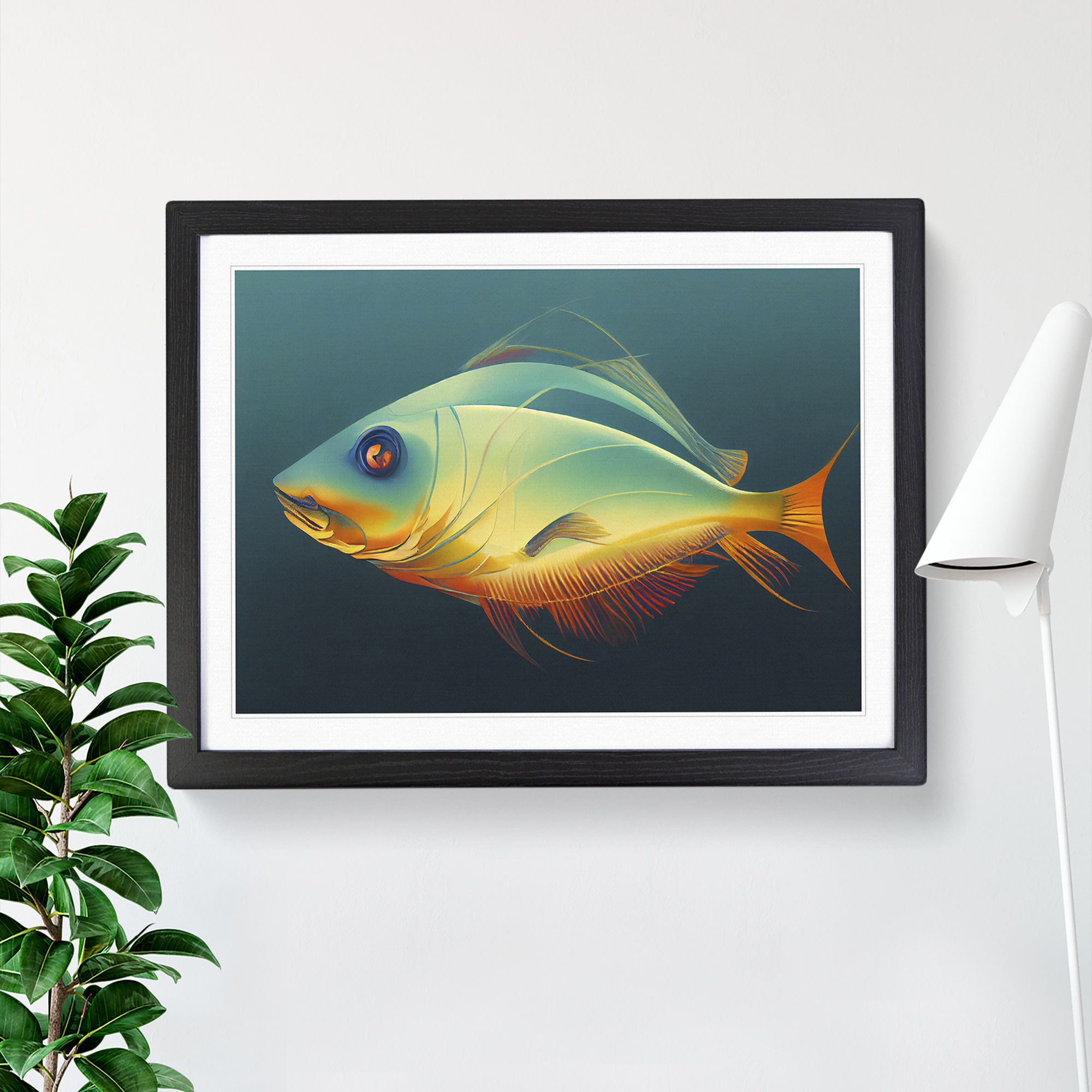 House of Hampton Fish Portrait Vol.1 | Wayfair.co.uk