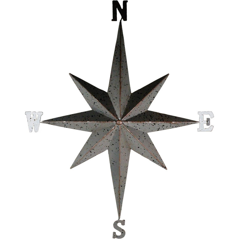 Longshore Tides 23.5" Compass Rose Star Wall Decor | Wayfair