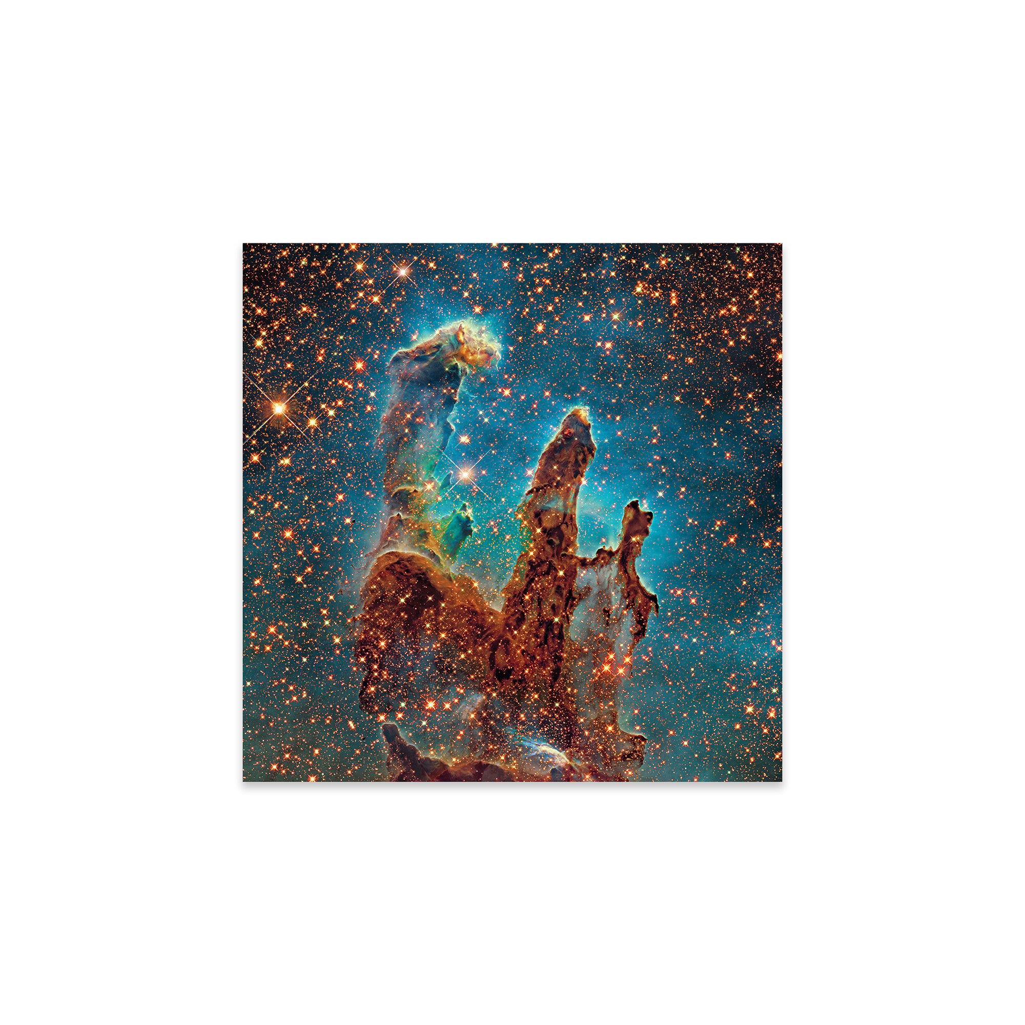 Latitude Run® Hedstrom M16, The Eagle Nebula (NGC 6611) II On Plastic ...