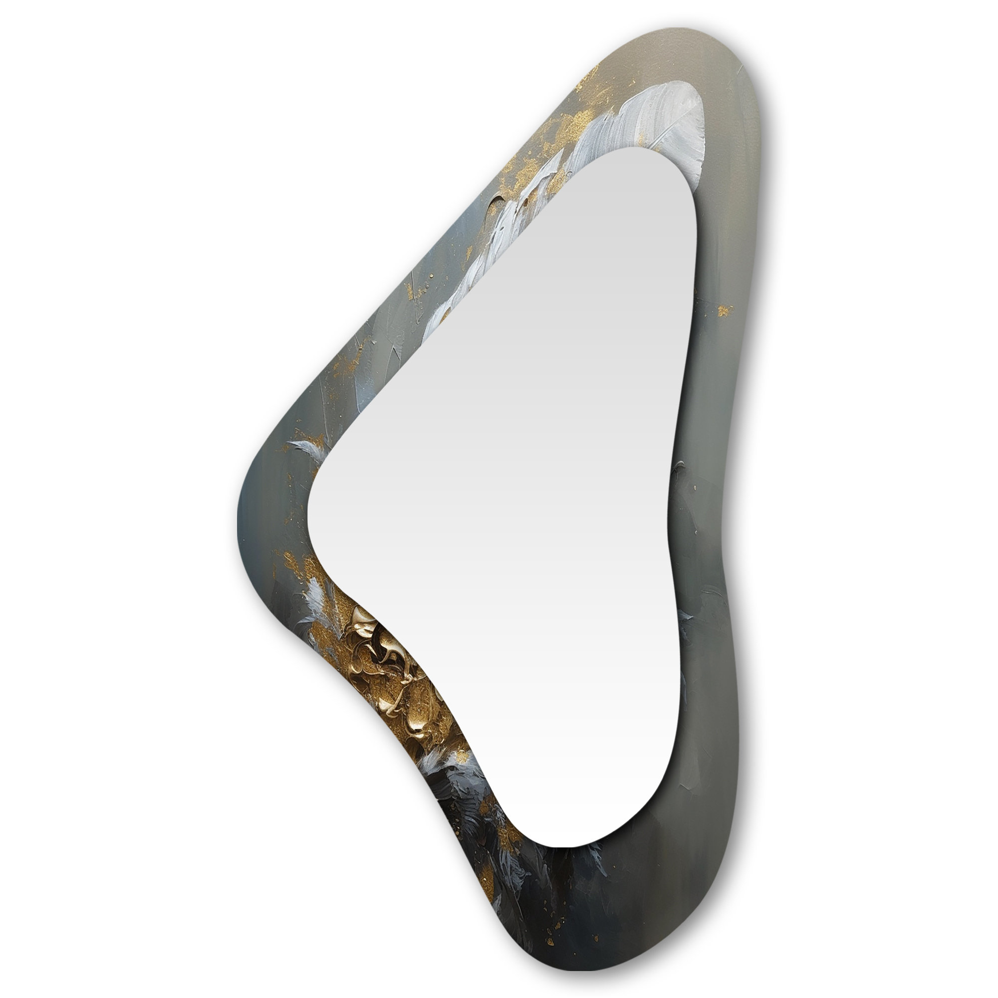 Ivy Bronx Worthington Gold Boho Chic Feathers IV - Glam Feather ...