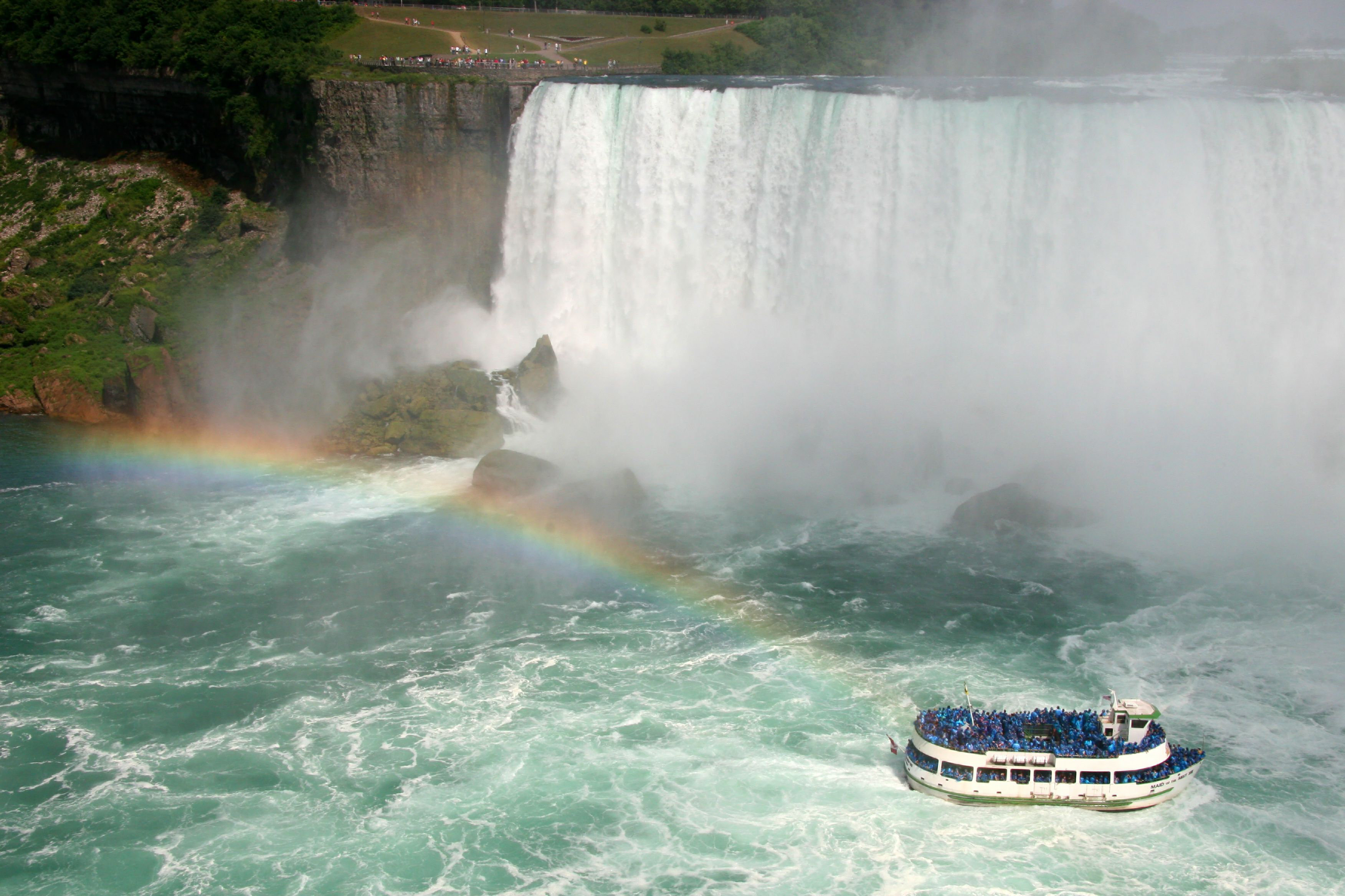 Ebern Designs Niagara Falls by Jilllang - Wrapped Canvas Photograph ...