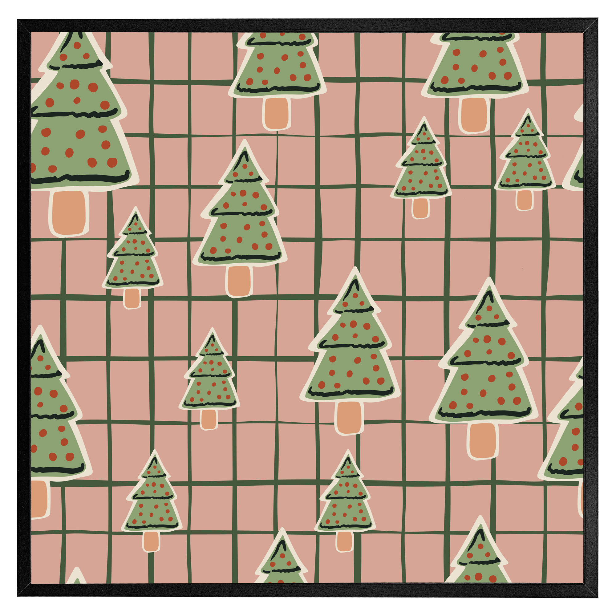 The Seasonal Aisle Ashlene Winter Cookies - Print | Wayfair.ie