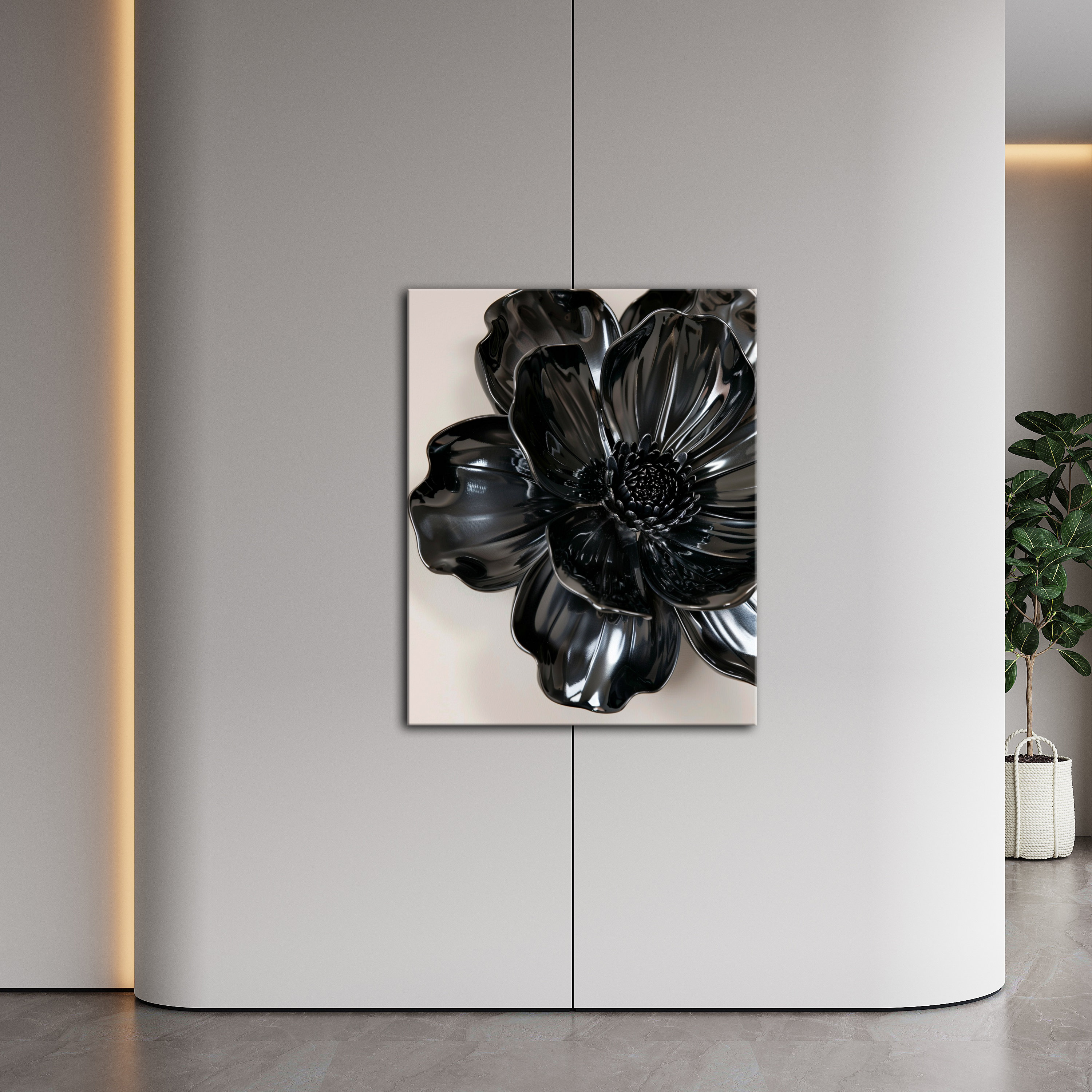 Ebern Designs Obsidian Bloom ? (24 "x16" customizable) by Genie's Poems ...