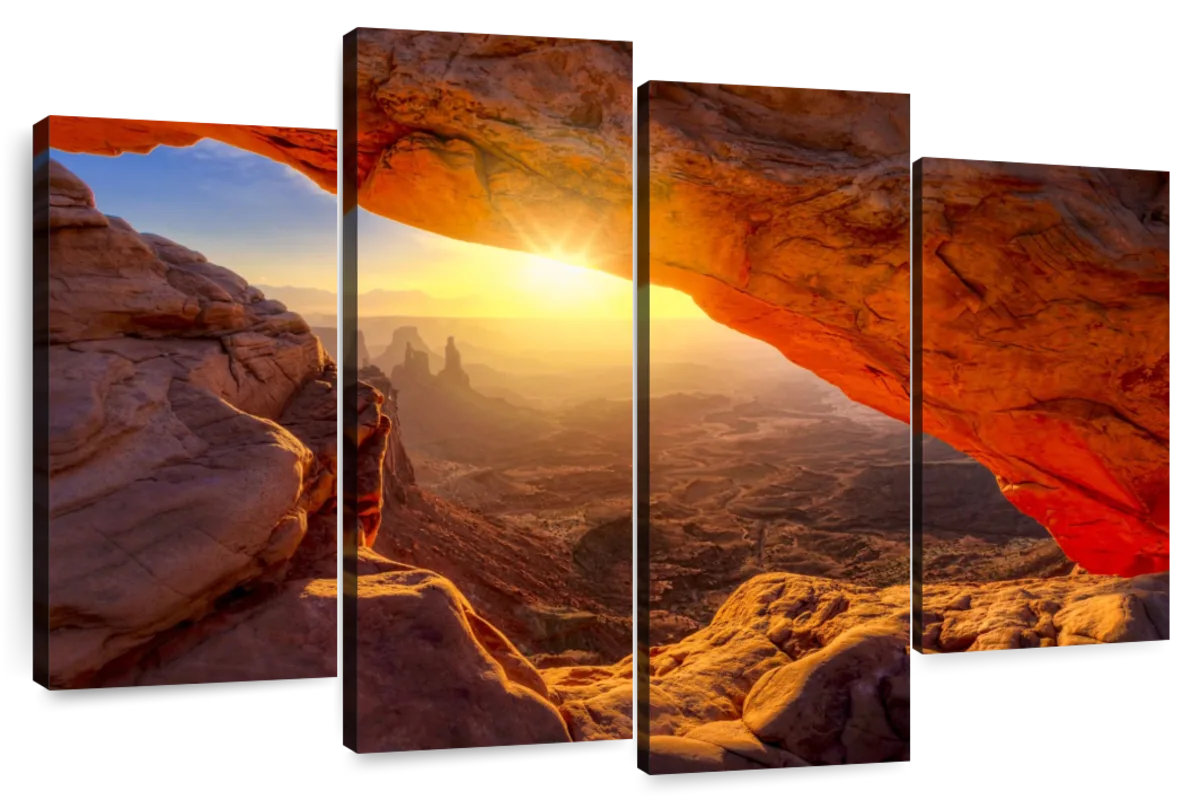 Millwood Pines Alvord Moab Arch At Dawn | Wayfair