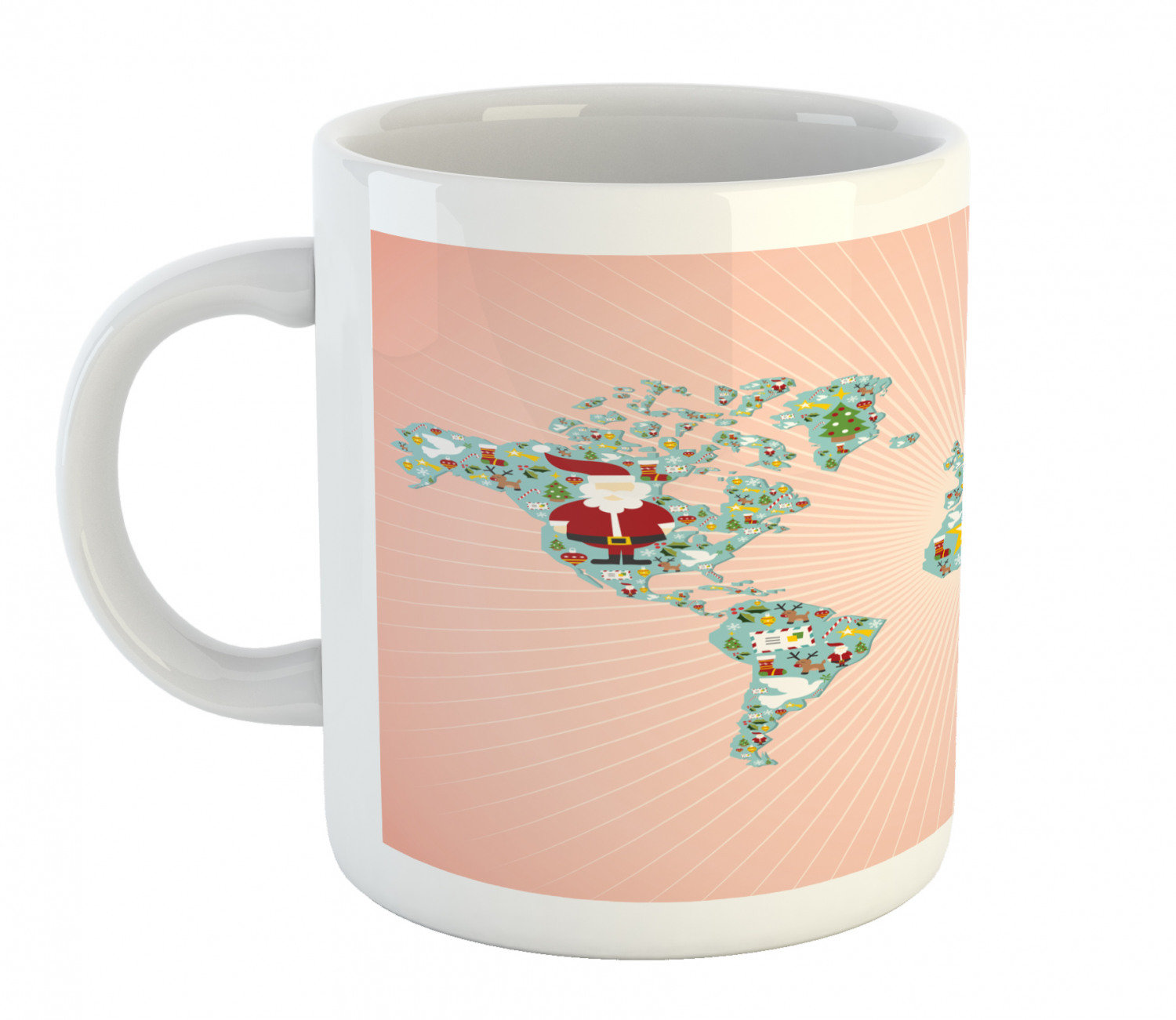 East Urban Home World Map Coffee Mug | Wayfair