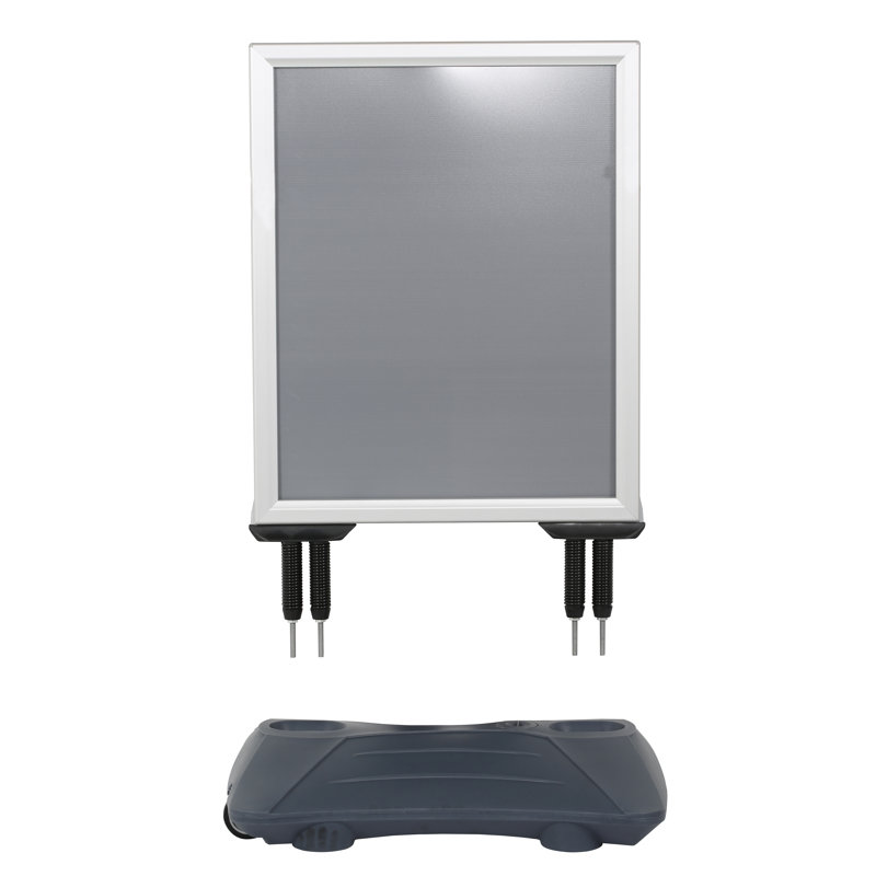 MT Displays Windpro Weather Resistant Outdoor Curb Sidewalk Sign Holder ...