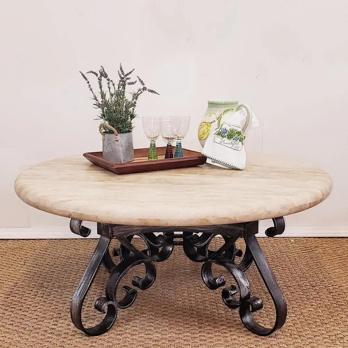 Mexports by Susana Molina Southern Magnolia Coffee Table With Natural ...