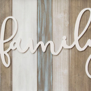 Highland Dunes Handmade Text & Numbers Wall Decor & Reviews | Wayfair