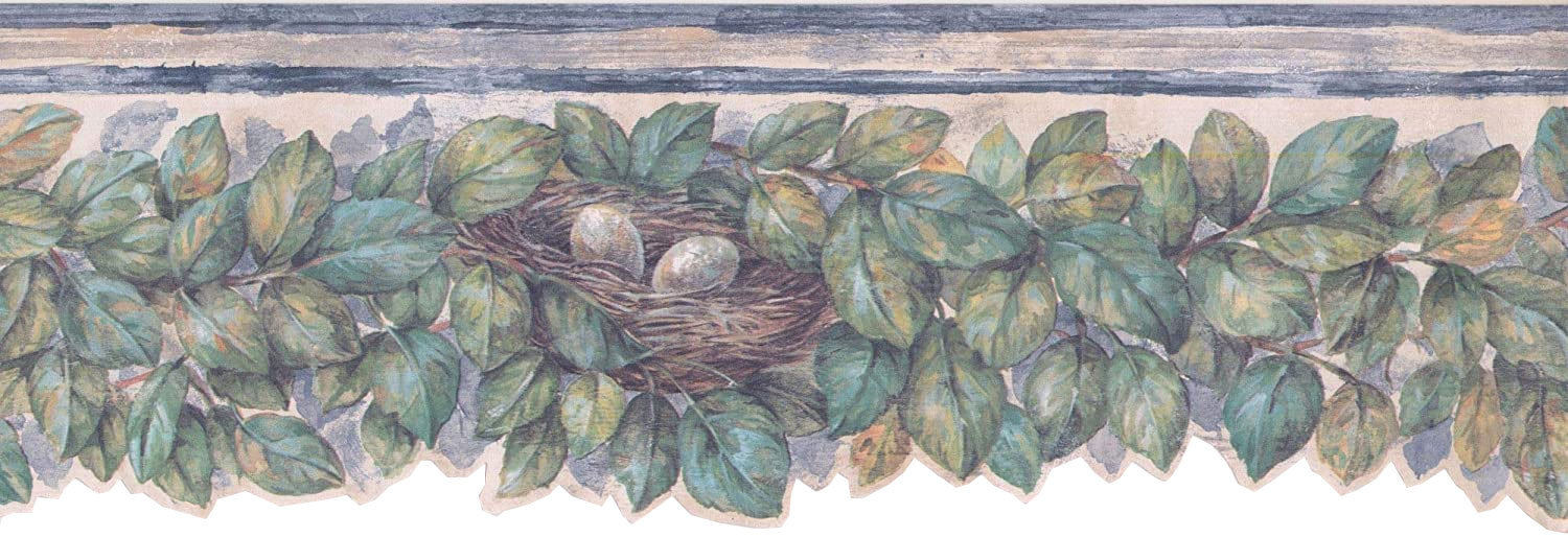 August Grove® Masuda Floral Border | Wayfair