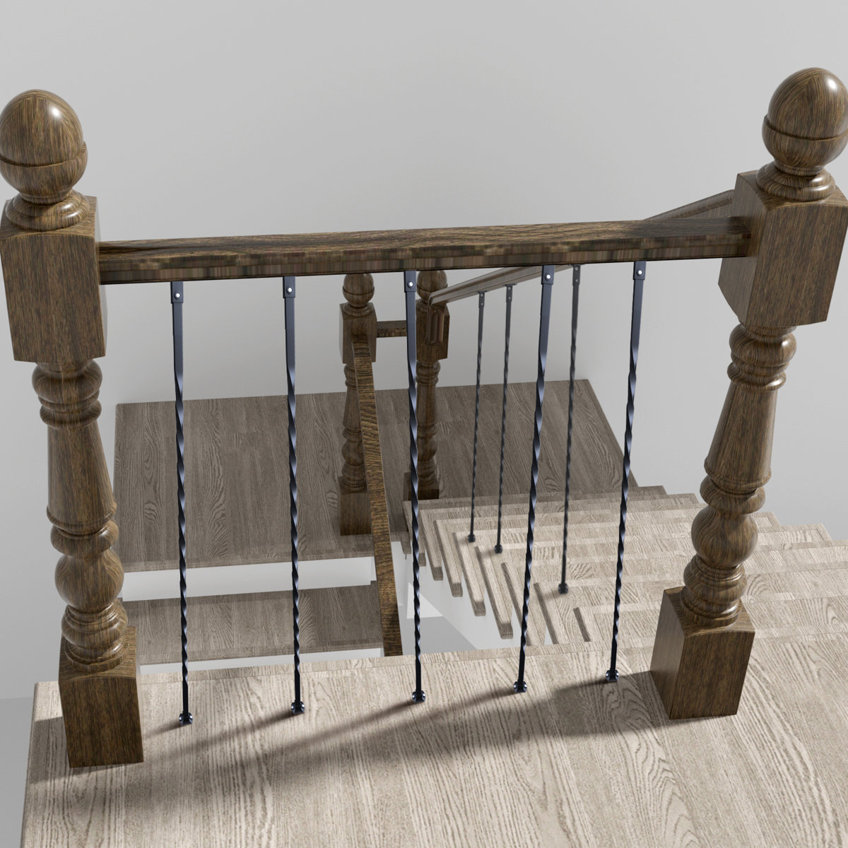 VEVOR Staircase Metal Balusters Decorative Banister Spindles | Wayfair