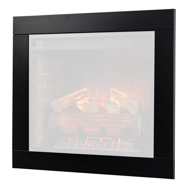 Modern Ember Uptown Electric Fireplace Trim Kit, 3-Inch Trim ...
