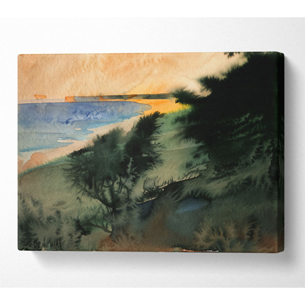House of Hampton Lesser Ury Coast of Rugen - Wrapped Canvas Art Prints ...
