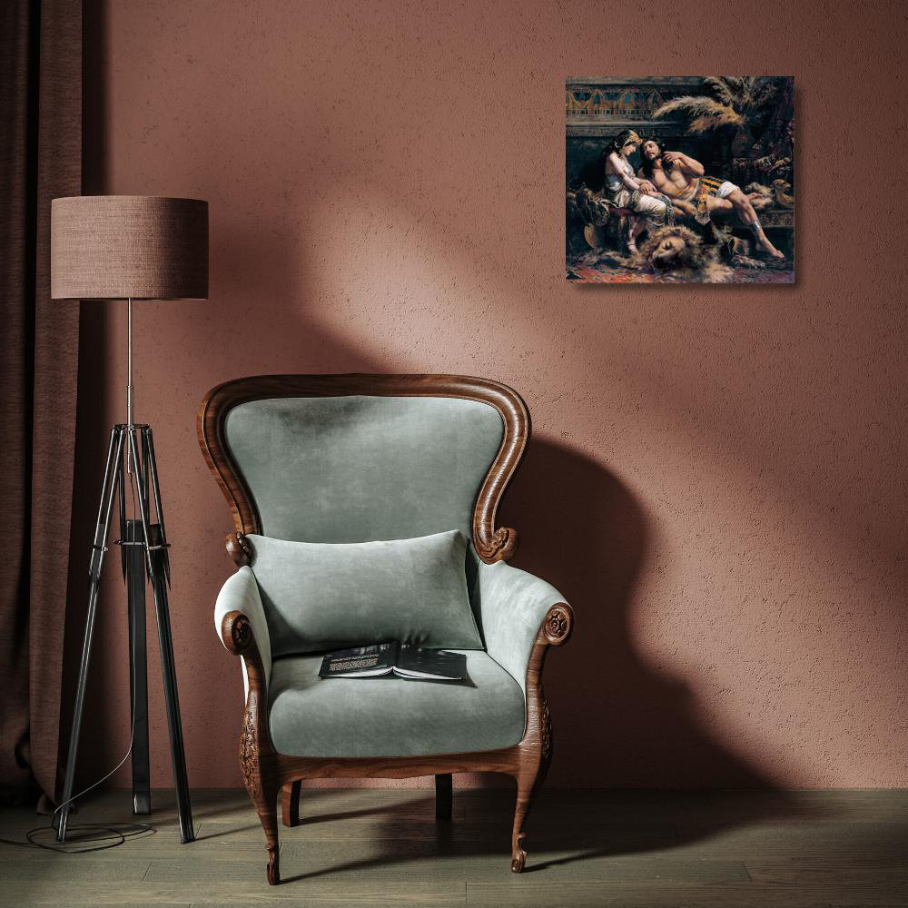 Astoria Grand "Samson and Delilah" by José Echenagusía - Gallery Wrap ...