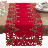 The Holiday Aisle® Rectangle Christmas Polyester Table Runner & Reviews ...