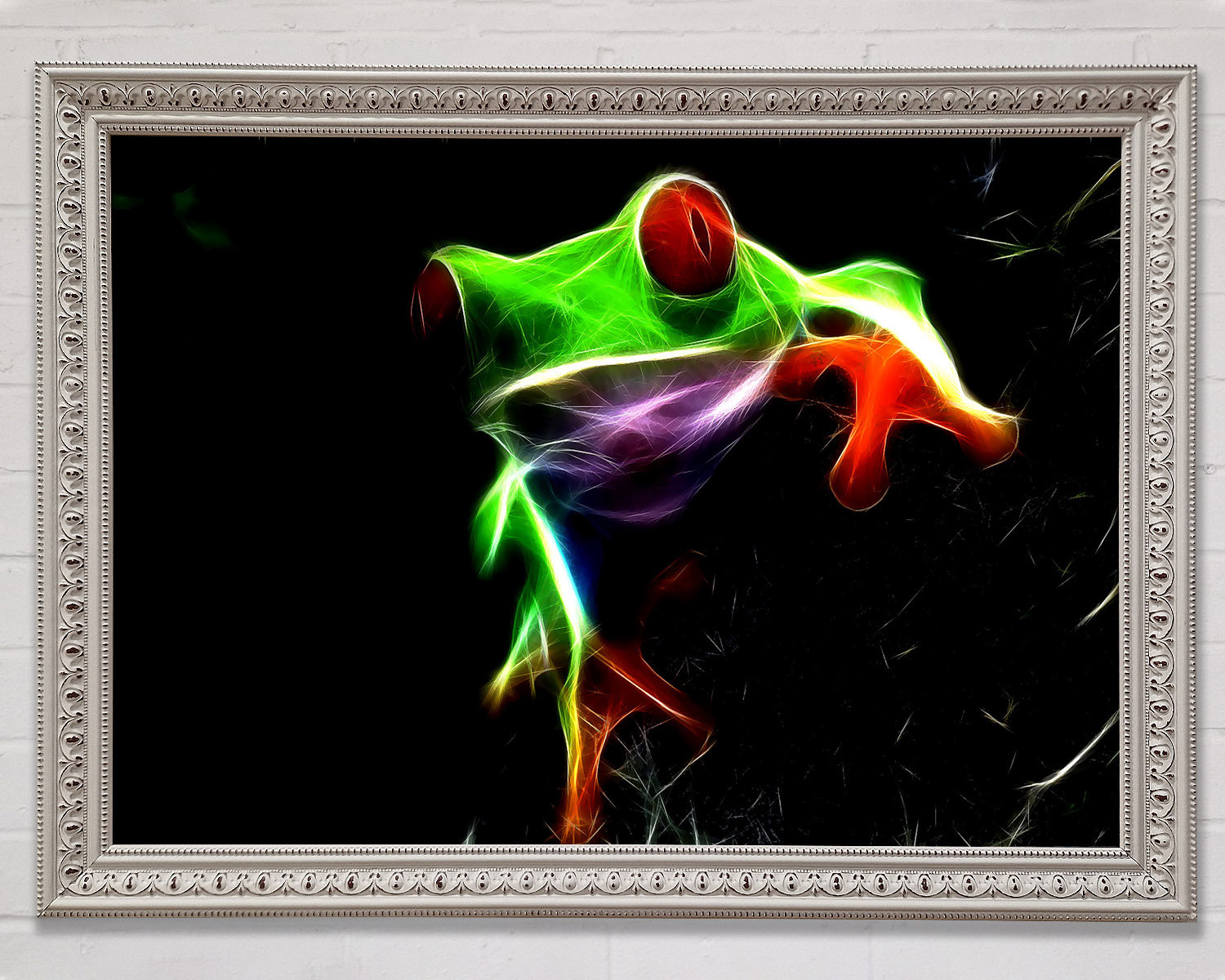 Bright Star Frog Blaze - Print | Wayfair.co.uk