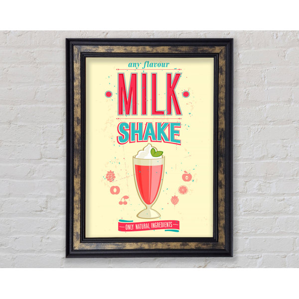 Rosalind Wheeler Milk Shake - Single Picture Frame Art Prints | Wayfair ...