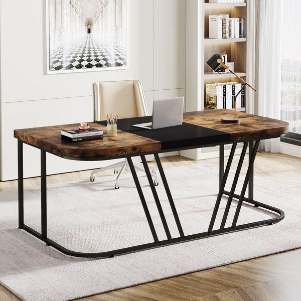 Mercer41 Kristos 63'' Executive Desk & Reviews | Wayfair